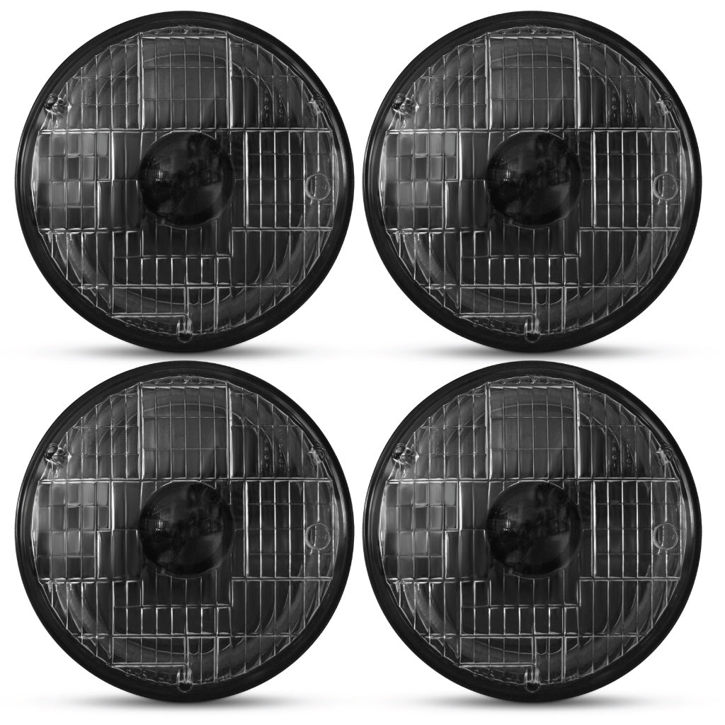 Restomod 5.75" Headlights - Full Set (Black) – Bangin' Headlights