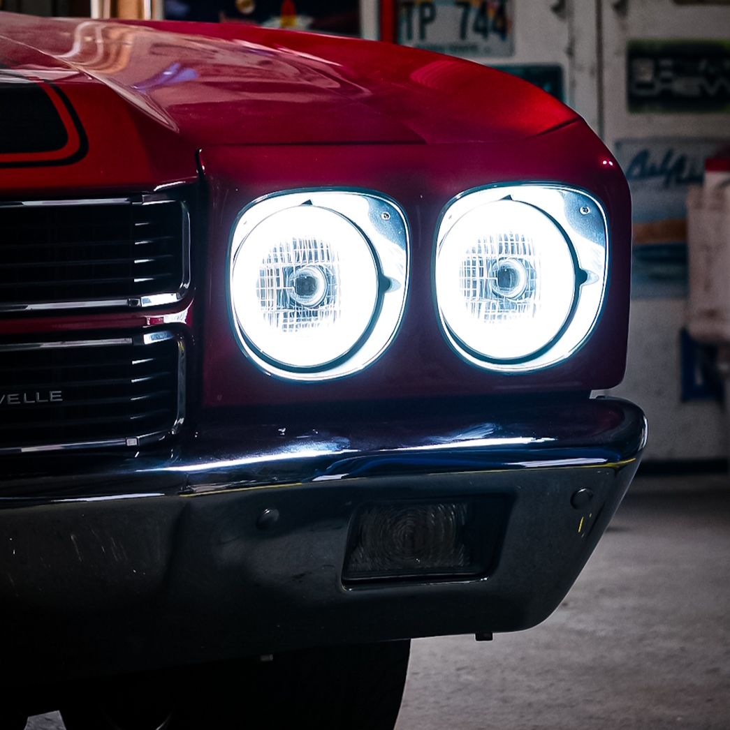 Restomod 5.75" Headlights - Full Set (Chrome) – Bangin' Headlights