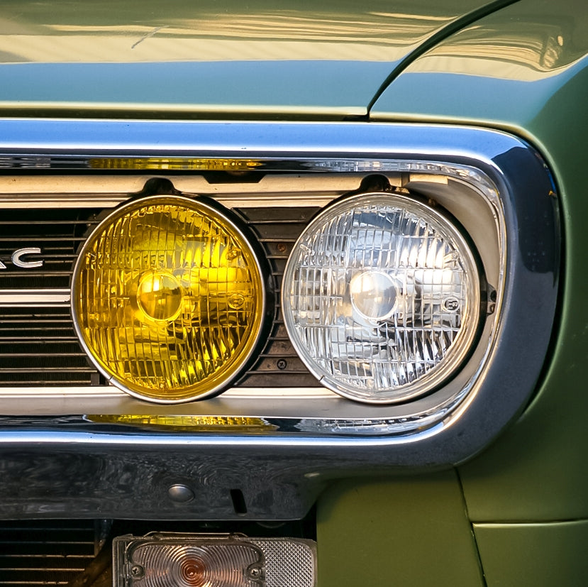 Traditional 5.75" Headlights - Full Set (Yellow + Chrome) – Bangin ...